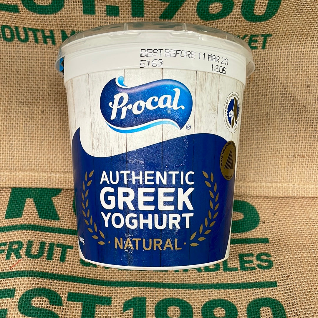 Yoghurt- Procal authentic Greek 900g – Rod's Fruit and Veg