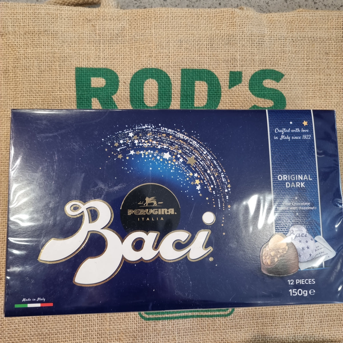 Baci- 12 piece Original dark (fine chocolate with hazelnuts) – Rod's ...