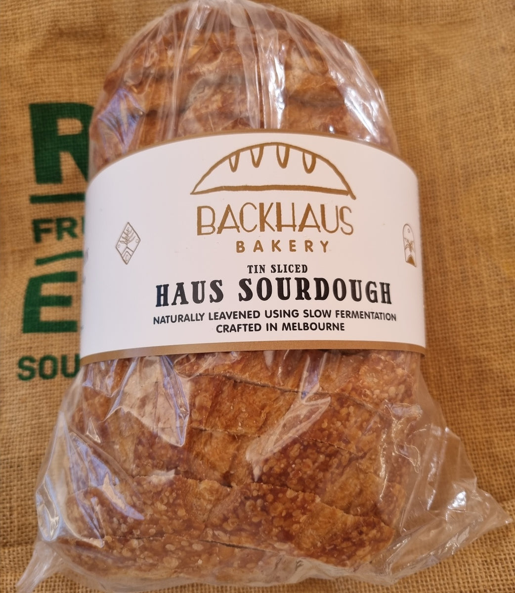 Bread-Haus Sourdough ( Sliced) – Rod's Fruit and Veg