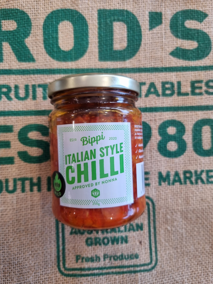 Bippi-Italian Chilli , Mild 250g – Rod's Fruit and Veg