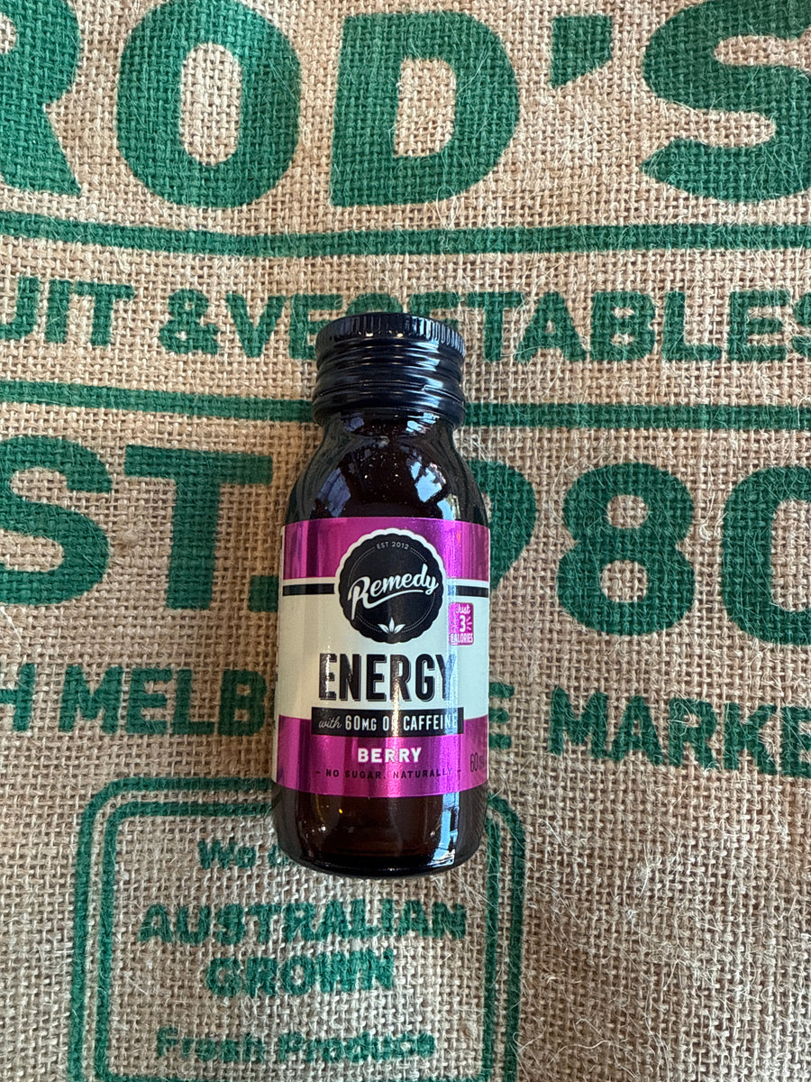 Kombucha - Energy Shot (Berry) 60ml – Rod's Fruit and Veg