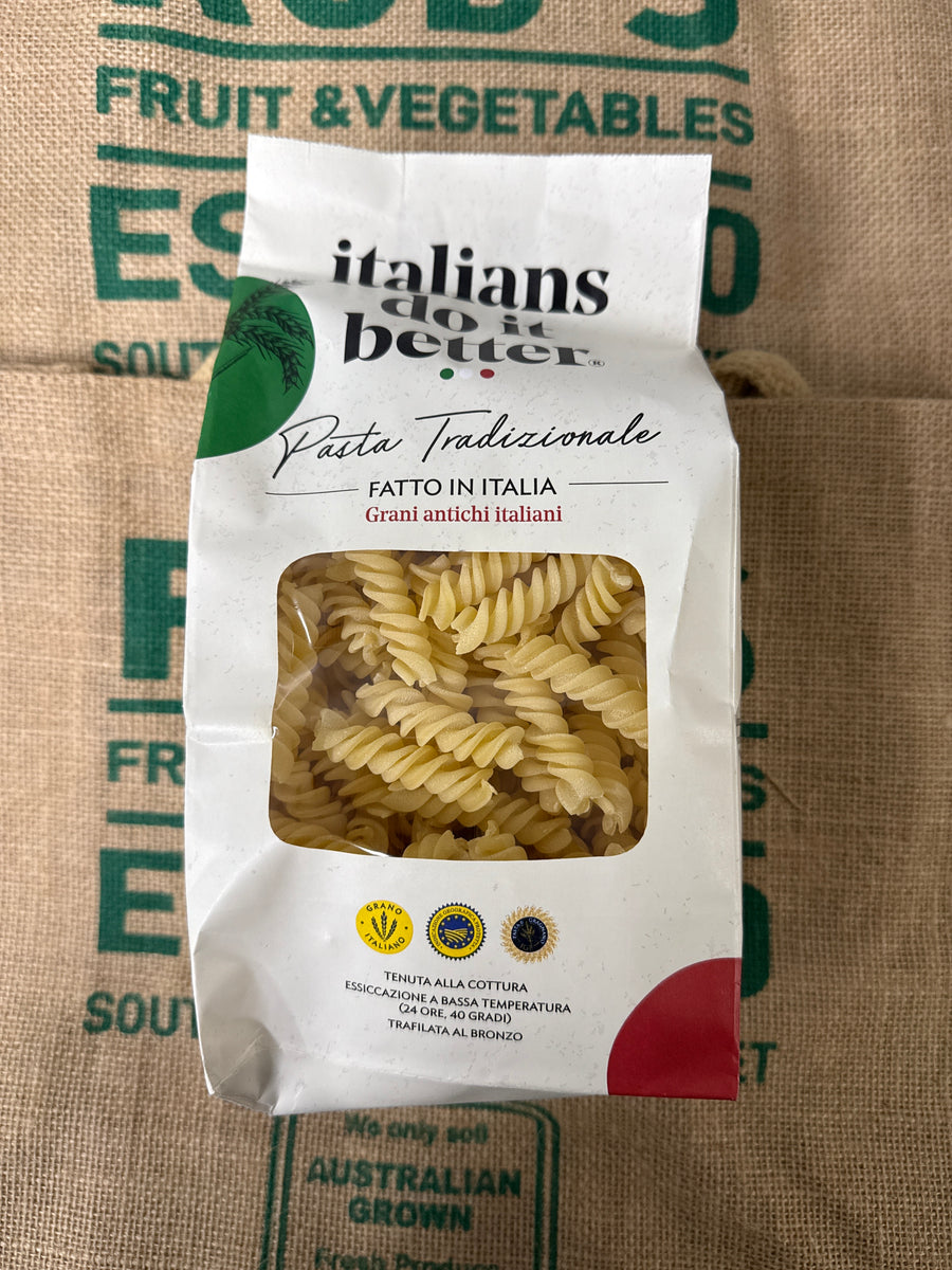 Fusilli - Italians Do It Better 500g – Rod's Fruit and Veg