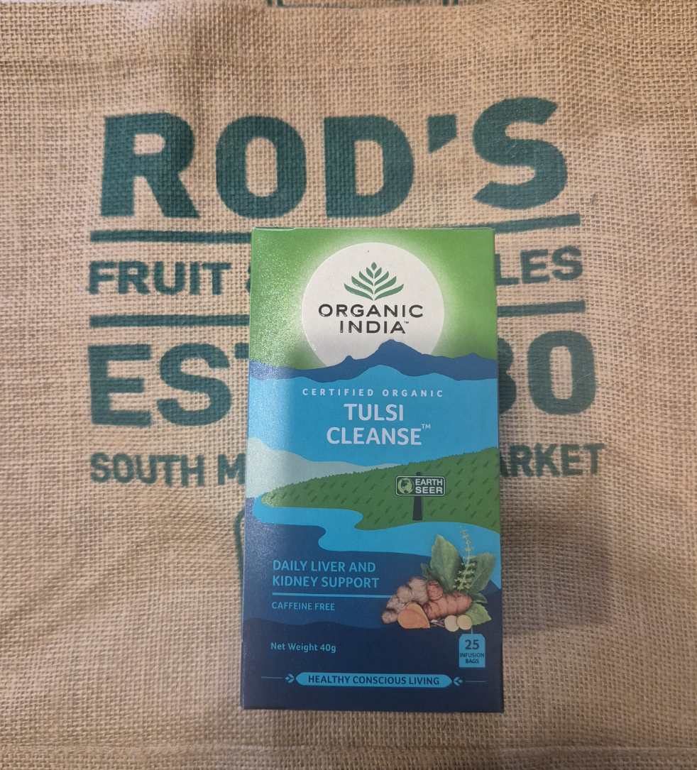 Tea - Tulsi Cleanse, Organic Tea – Rod's Fruit and Veg