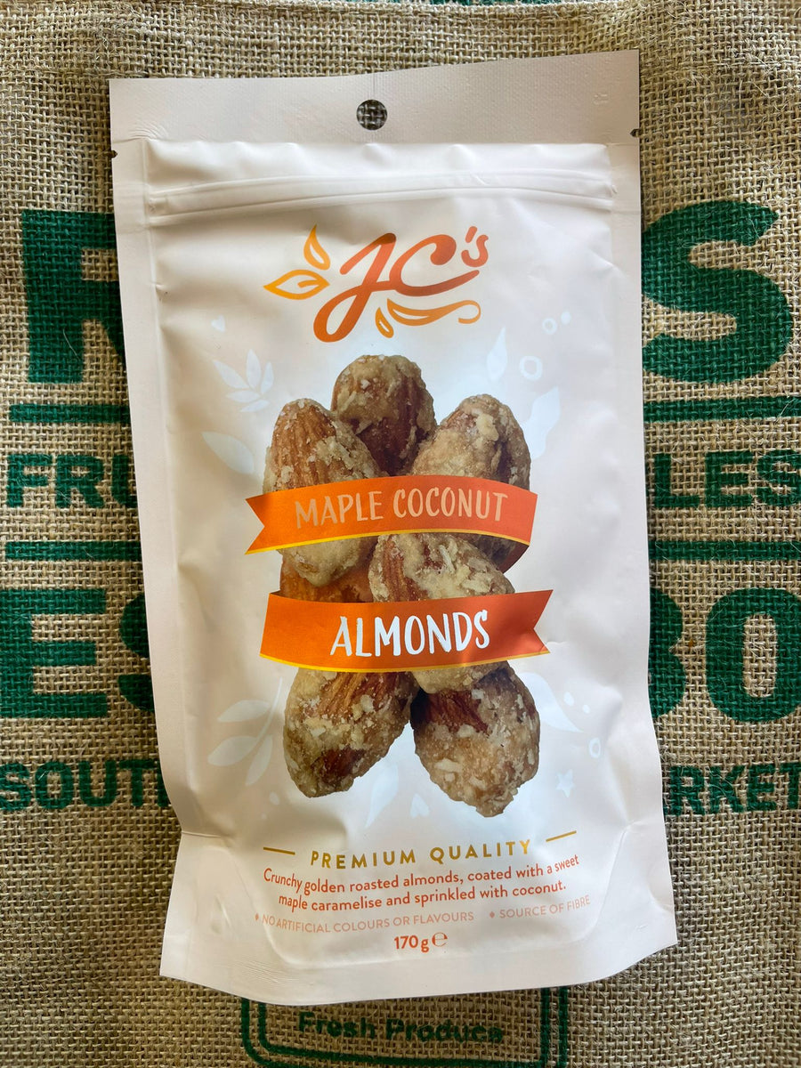 Almond- Maple Coconut 170g – Rod's Fruit and Veg