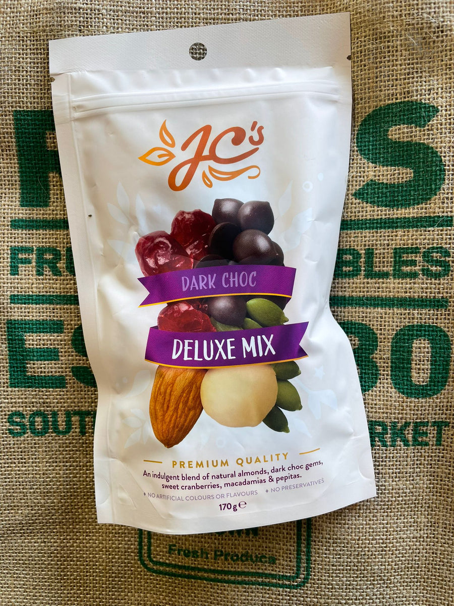 Nut- Deluxe Mix Dark Choc ( premium) – Rod's Fruit and Veg