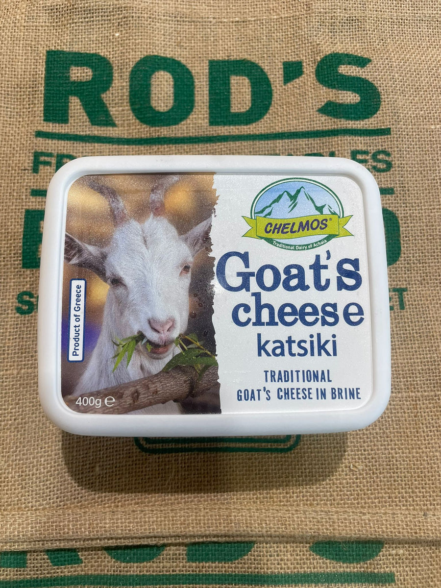 Feta-Goat's 400g ( Greek Chelmos) – Rod's Fruit and Veg
