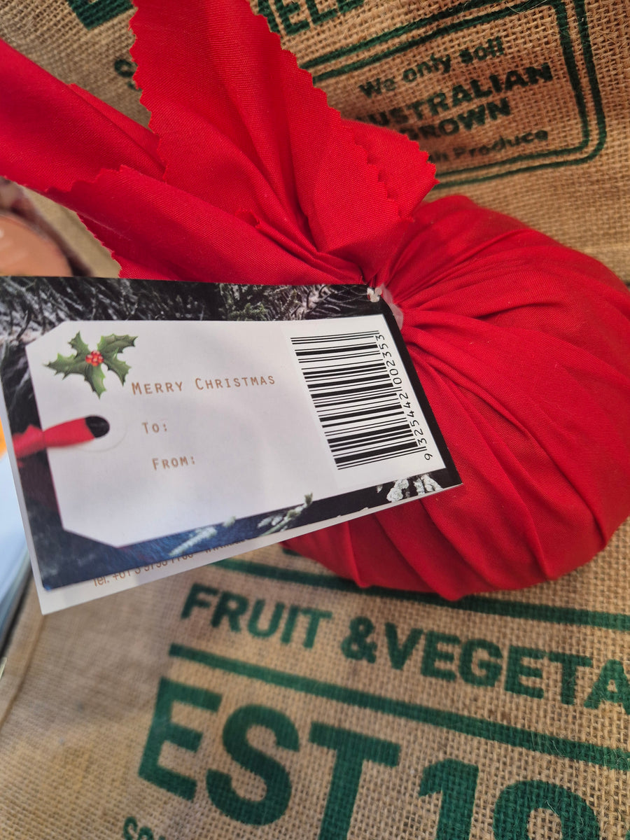 Pudding- Christmas Traditional Fruit in Cloth (Steamed) 1kg Large – Rod ...