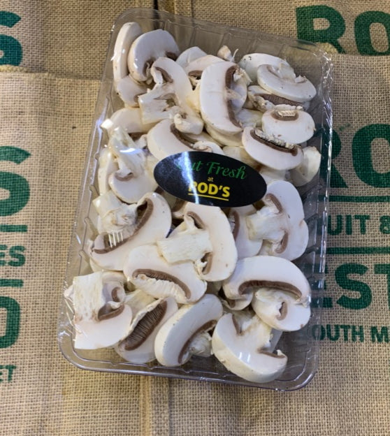 Mushrooms- Sliced – Rod's Fruit and Veg