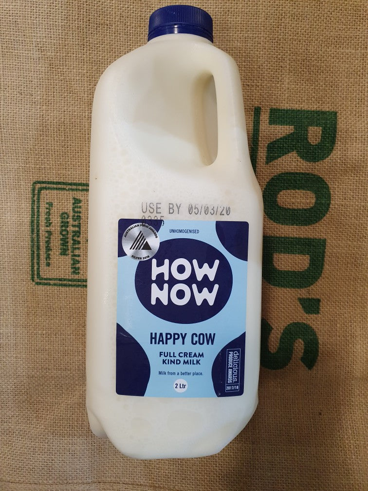 Milk- 2L HOW NOW ( ethical milk) no seperation between calf and cow ...
